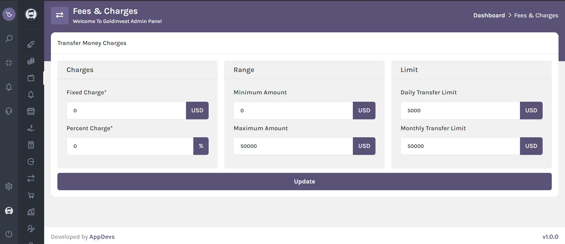 Admin Setup Default – eSalon Documentation